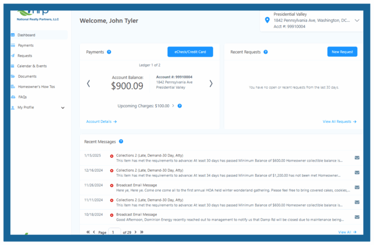 Navigate the Owner Portal | National Realty Partners